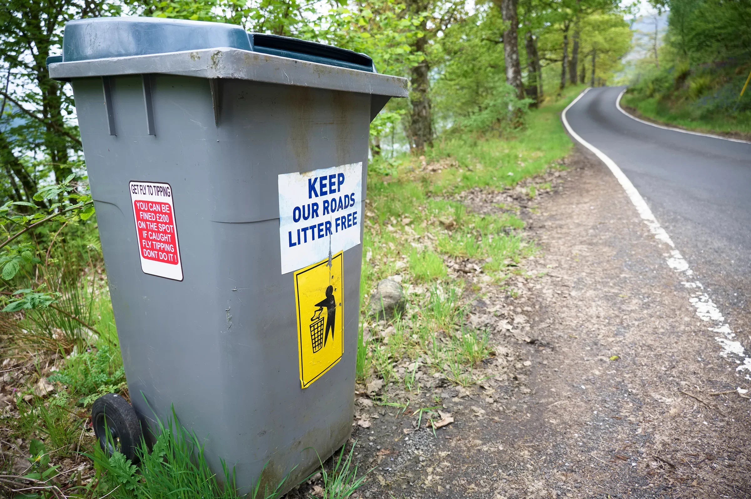 Wheelie Bin Stickers – Durable Waste Labels – Pro Safety Signs