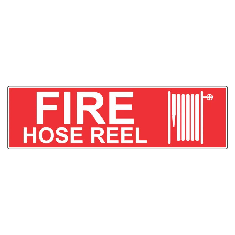 Fire Sign - Fire Hose Reel With Icon – Pro Safety Signs