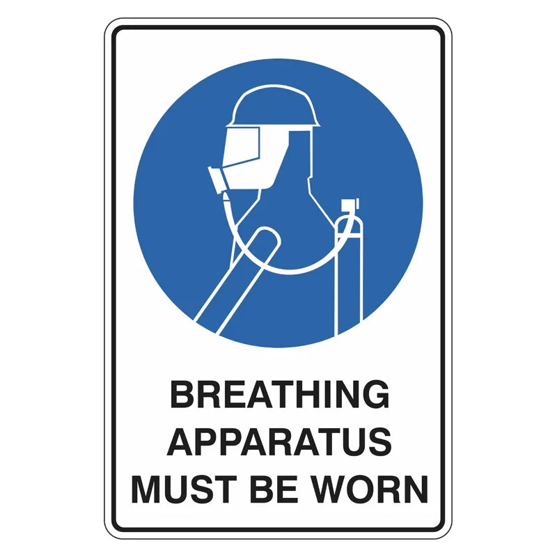Mandatory Sign - Breathing Apparatus Must Be Worn – Pro Safety Signs